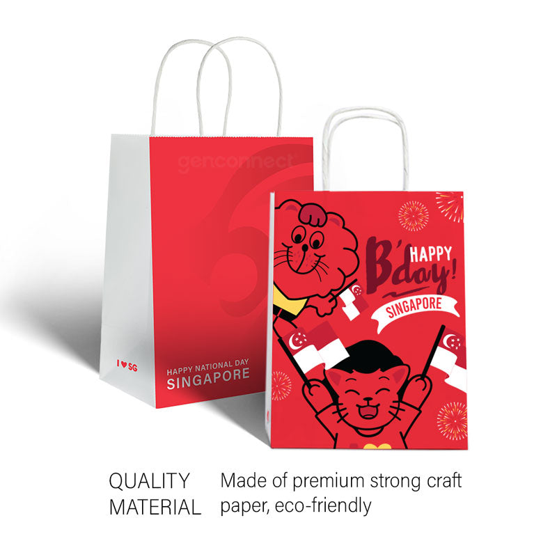 National Day Paper Bag (10pcs) – Genconnect